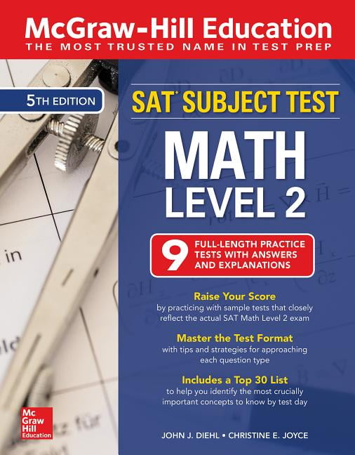 McGraw-Hill Education SAT Subject Test Math Level 2, Fifth Edition ...