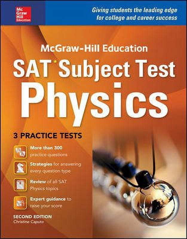 McGraw-Hill Education SAT Subject Test Physics - Walmart.com