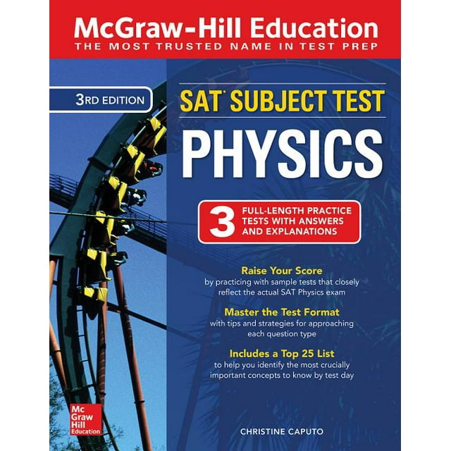 McGraw-Hill Education SAT Subject Test Physics Third Edition (Paperback ...