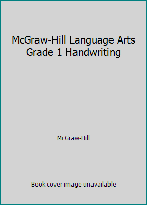 Pre-Owned McGraw-Hill Language Arts, Grade 1, Handwriting Manuscript ...