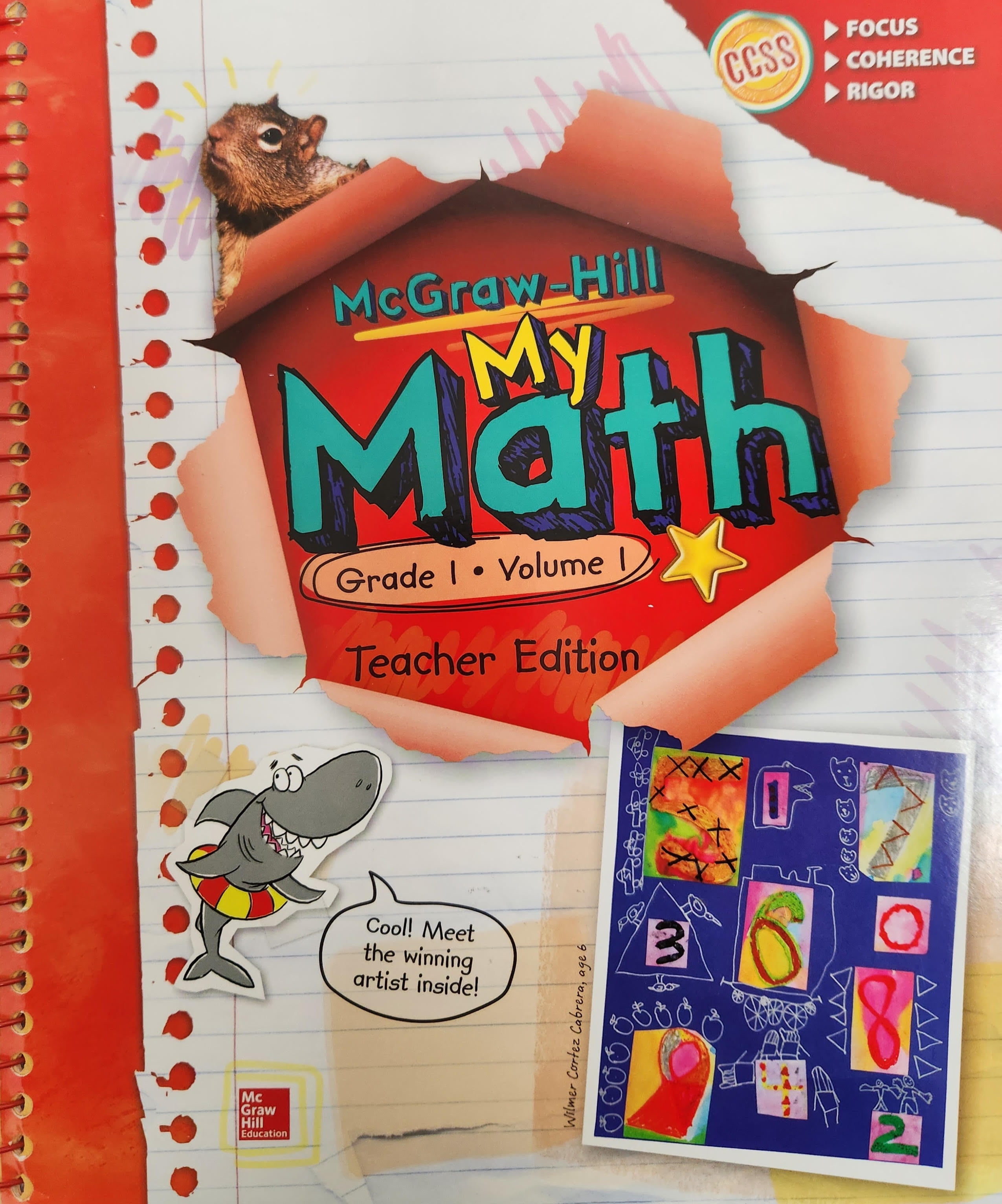 Pre-Owned McGraw-Hill My Math, Grade 1, Volume 1, Teacher Edition, c ...