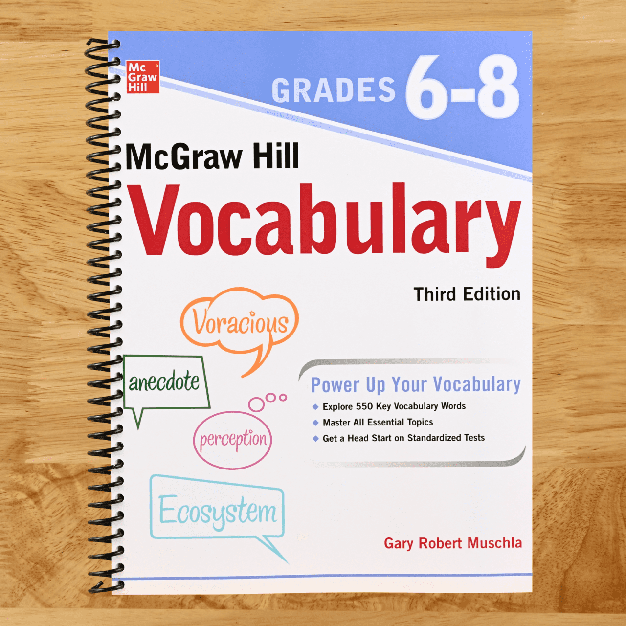 McGraw Hill Vocabulary Grades 6-8, Third Edition (Sprial bound ...