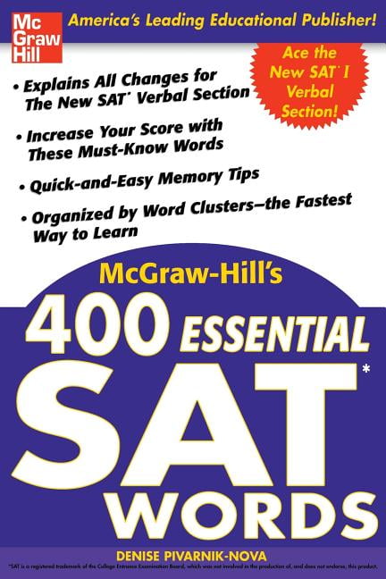 McGraw-Hill's 400 Essential SAT Words: McGraw-Hill's 400 Essential SAT ...