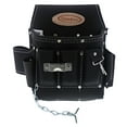 McGuire-Nicholas 12 Pkt. Electrician's Tool Pouch, Oil Tanned Leather ...