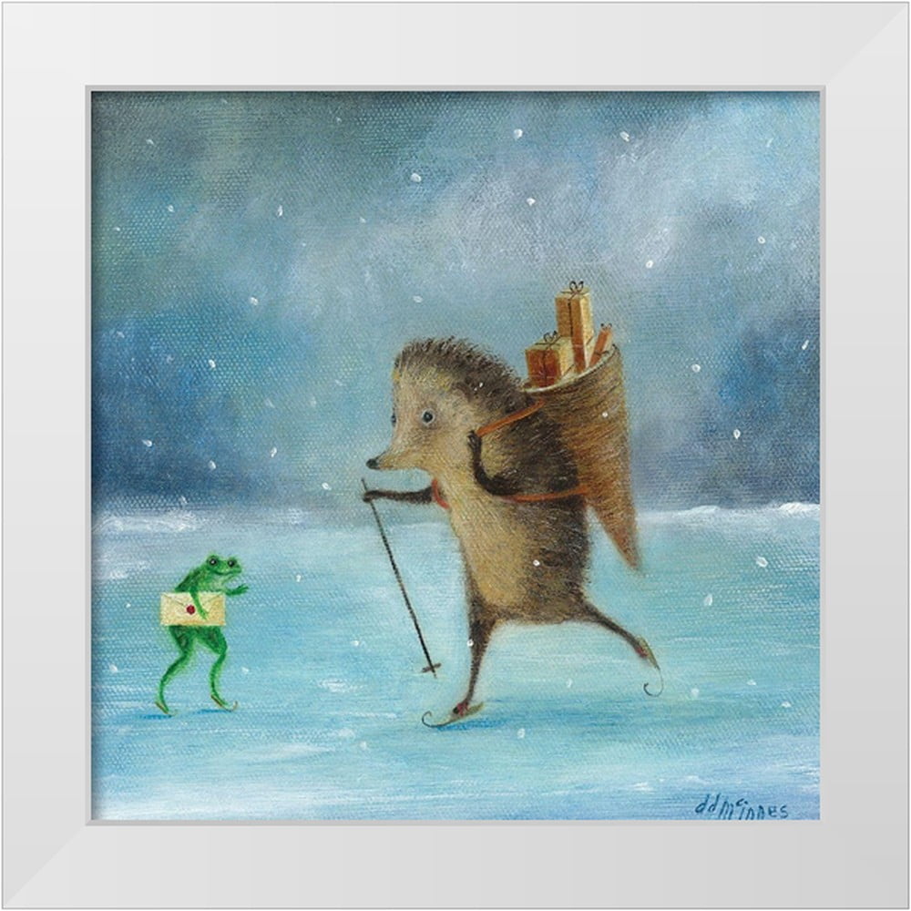 McInnes, DD 15x15 White Modern Wood Framed Museum Art Print Titled ...