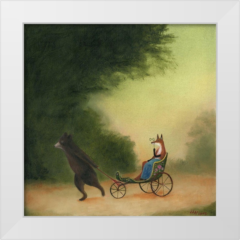 McInnes, DD 15x15 White Modern Wood Framed Museum Art Print Titled - La ...