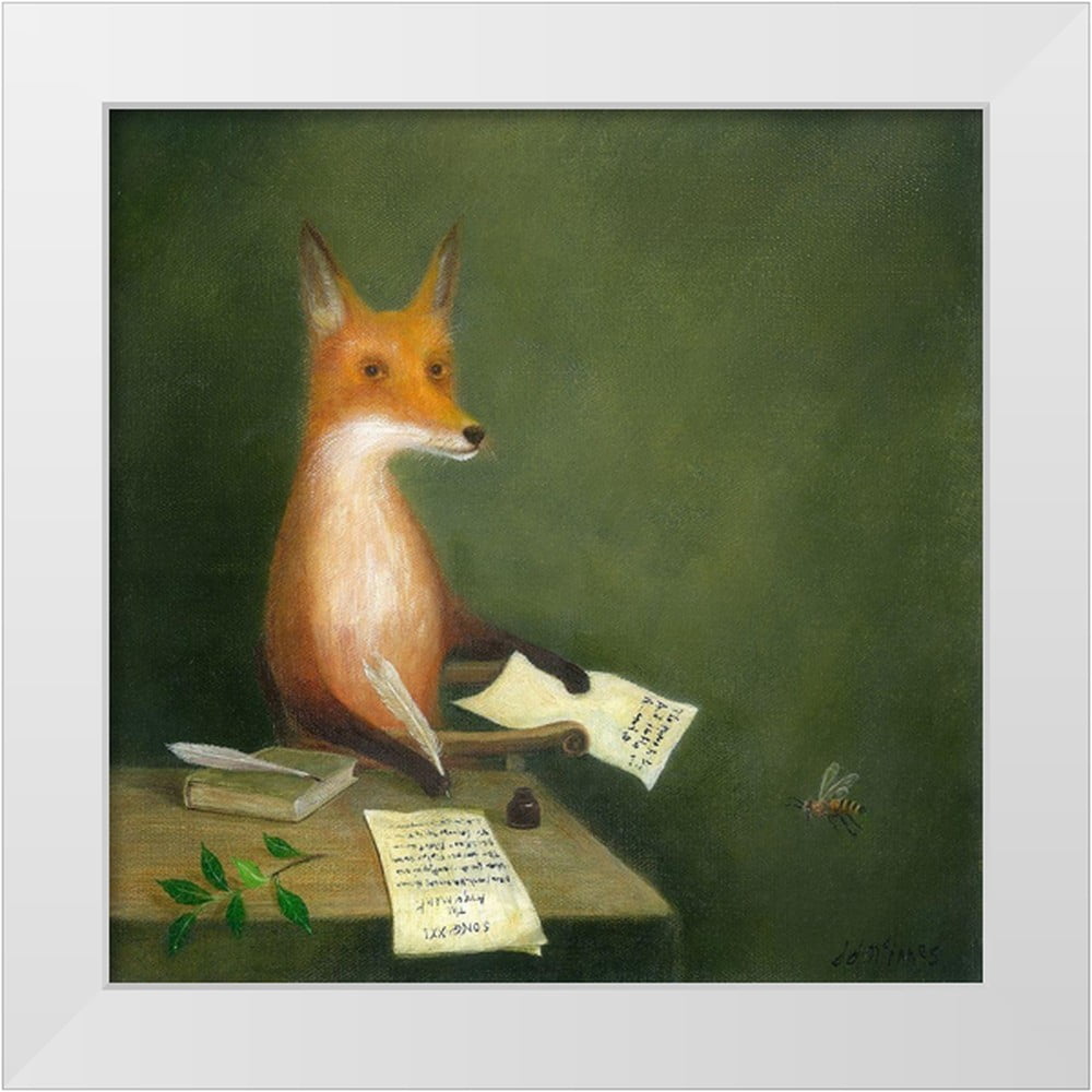 McInnes, DD 15x15 White Modern Wood Framed Museum Art Print Titled ...