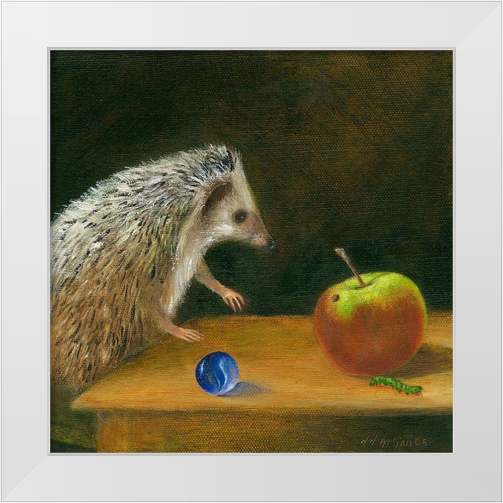 McInnes, DD 26x26 White Modern Wood Framed Museum Art Print Titled ...