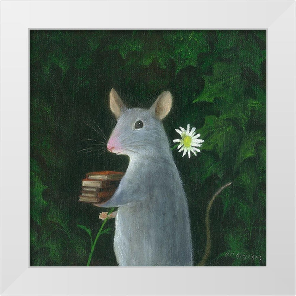 McInnes, DD 26x26 White Modern Wood Framed Museum Art Print Titled ...