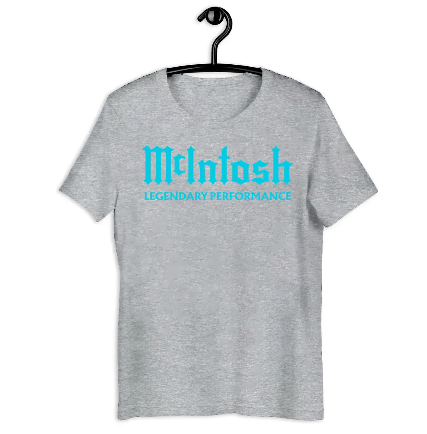 McIntosh Amplifiers Legendary Performance Since 1949 T- Shirt made in ...