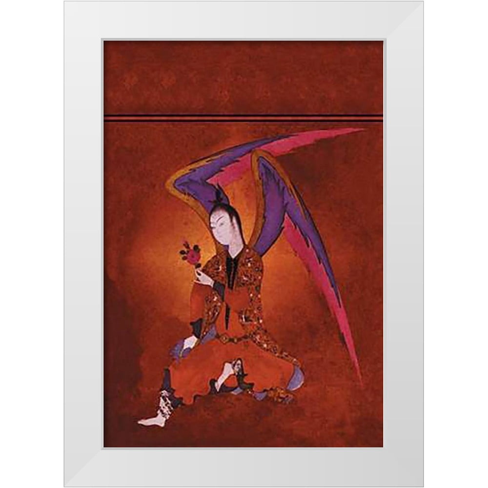 McIntosh, Frank 11x14 White Modern Wood Framed Museum Art Print Titled ...