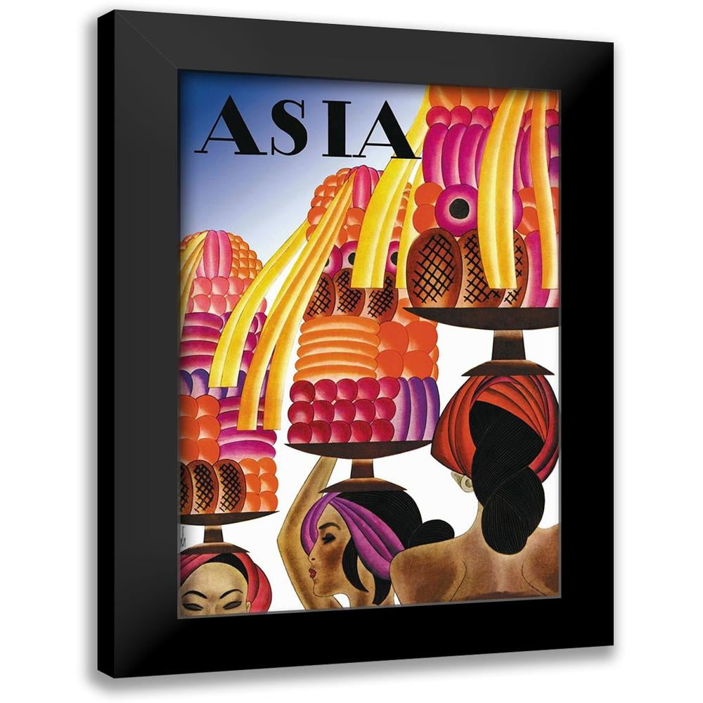 McIntosh, Frank 17x24 Black Modern Framed Museum Art Print Titled - The ...