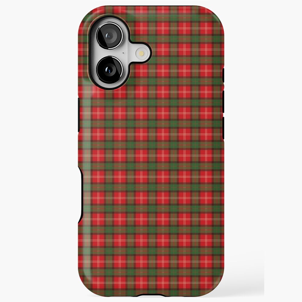 McIntosh Tartan Holiday Plaid Case for iPhone 17 to 11 Pro Max ...