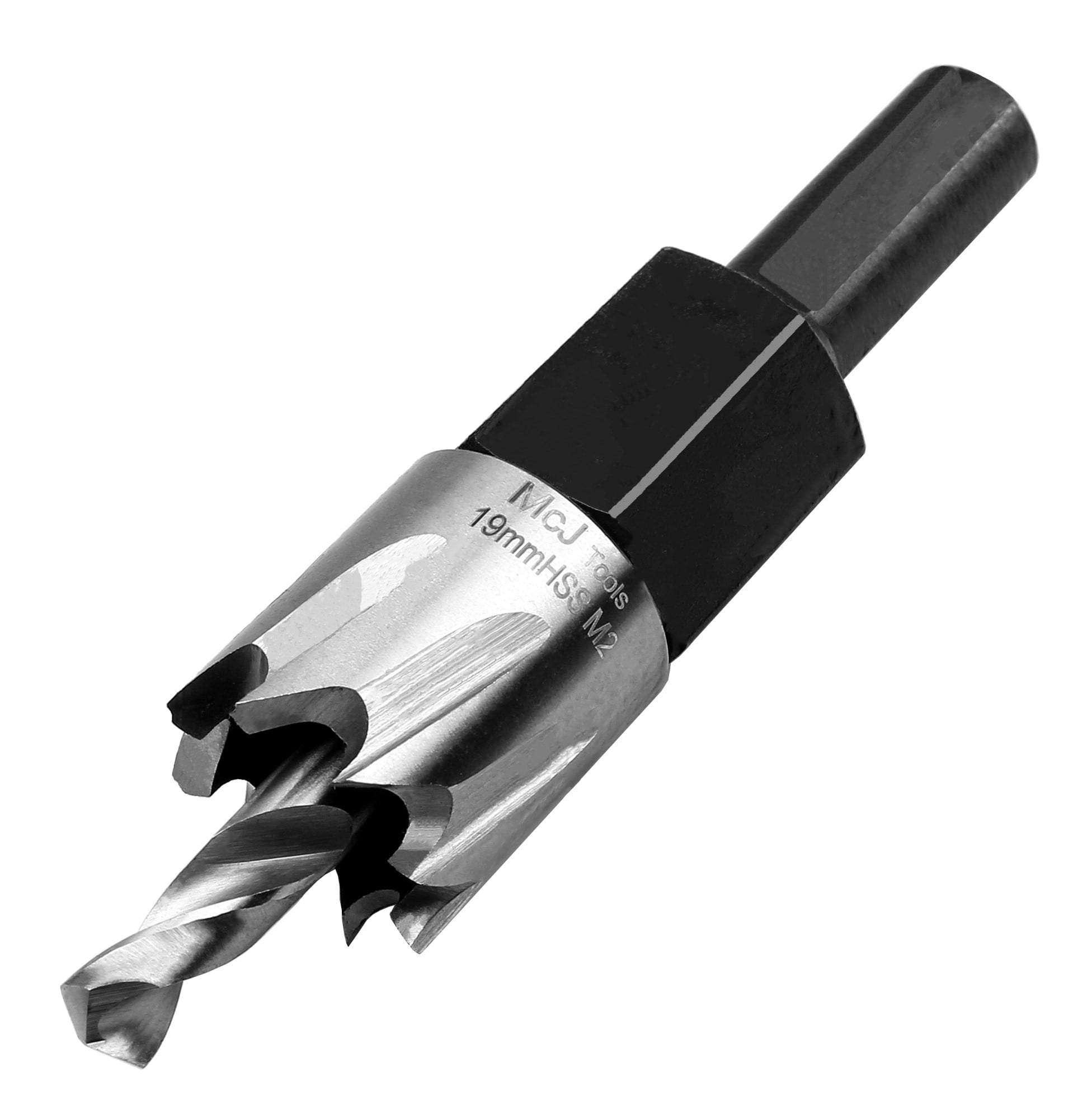 McJ Tools 21mm HSS M2 Drill Bit Hole Saw for Metal, Steel, Iron, Alloy ...
