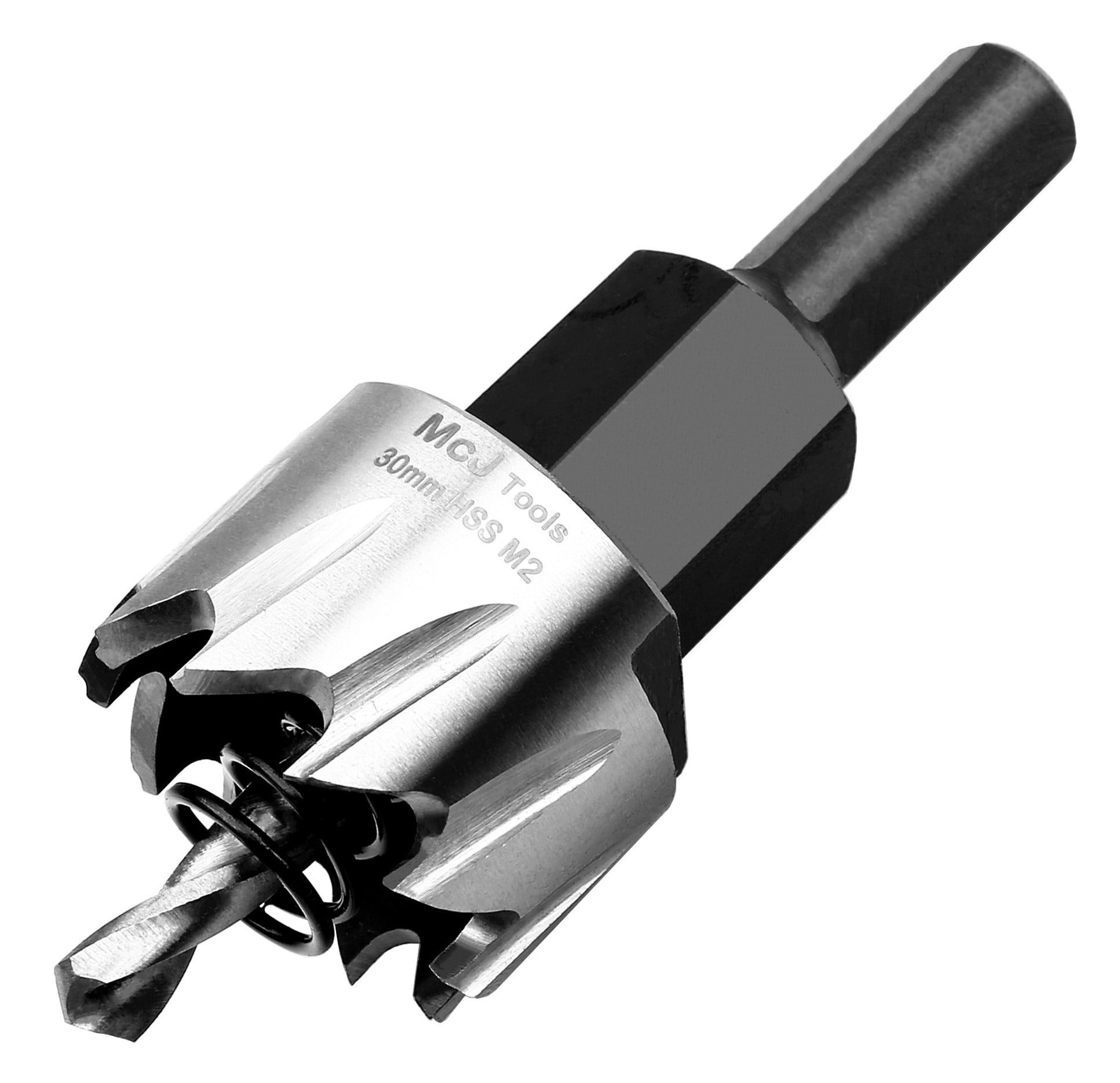 McJ Tools 30mm HSS M2 Drill Bit Hole Saw for Metal, Steel, Iron, Alloy ...