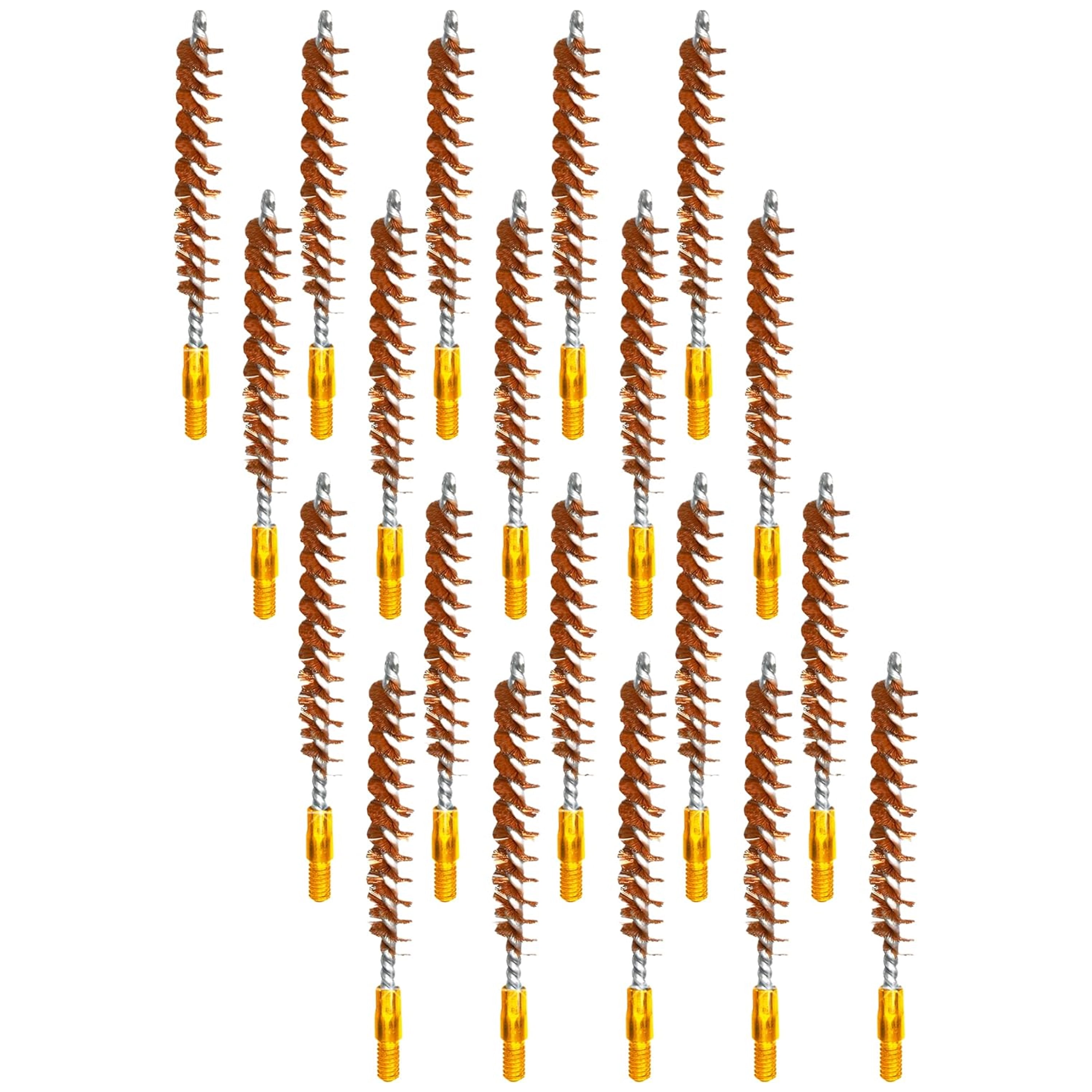 McJ Tools Rifle Bronze Bore Brush (20pack 375 Cal) - Walmart.com