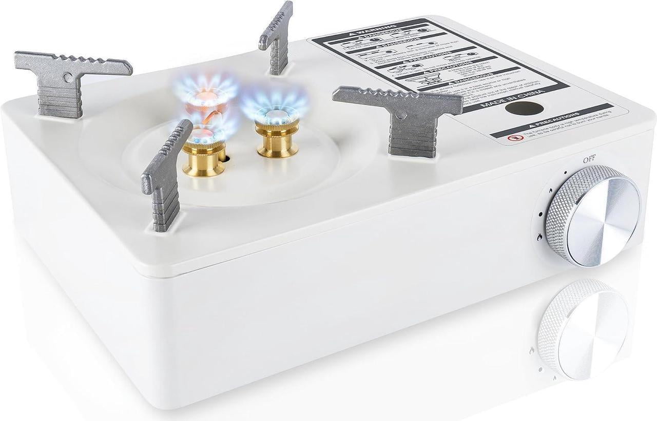 McKay Camping Stove with Carry Case | Extra High Output, Single Burner ...