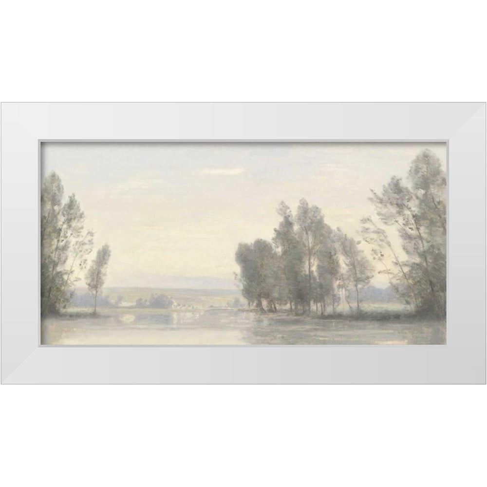 McKee, Christy 18x11 White Modern Wood Framed Museum Art Print Titled ...