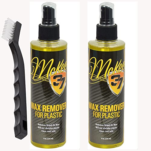 McKee's 37 2 Pack Wax Remover for Plastic with Detail Brush - Walmart.com