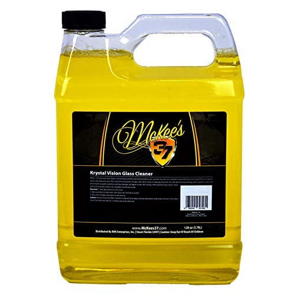 McKee's 37 MK37-2021 Krystal Vision Glass Cleaner, 128 oz. - Walmart.com