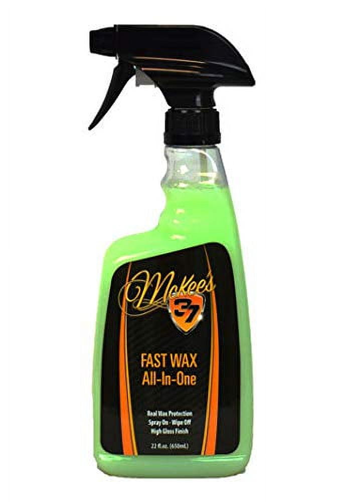 McKee's 37 MK37-433 Fast Wax (Spray Wax & Final Gloss Enhancer with Carnauba & Synthetic ...