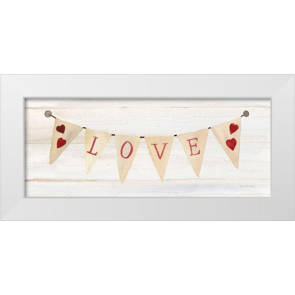 McKenna, Kathleen Parr 32x15 White Modern Wood Framed Museum Art Print ...