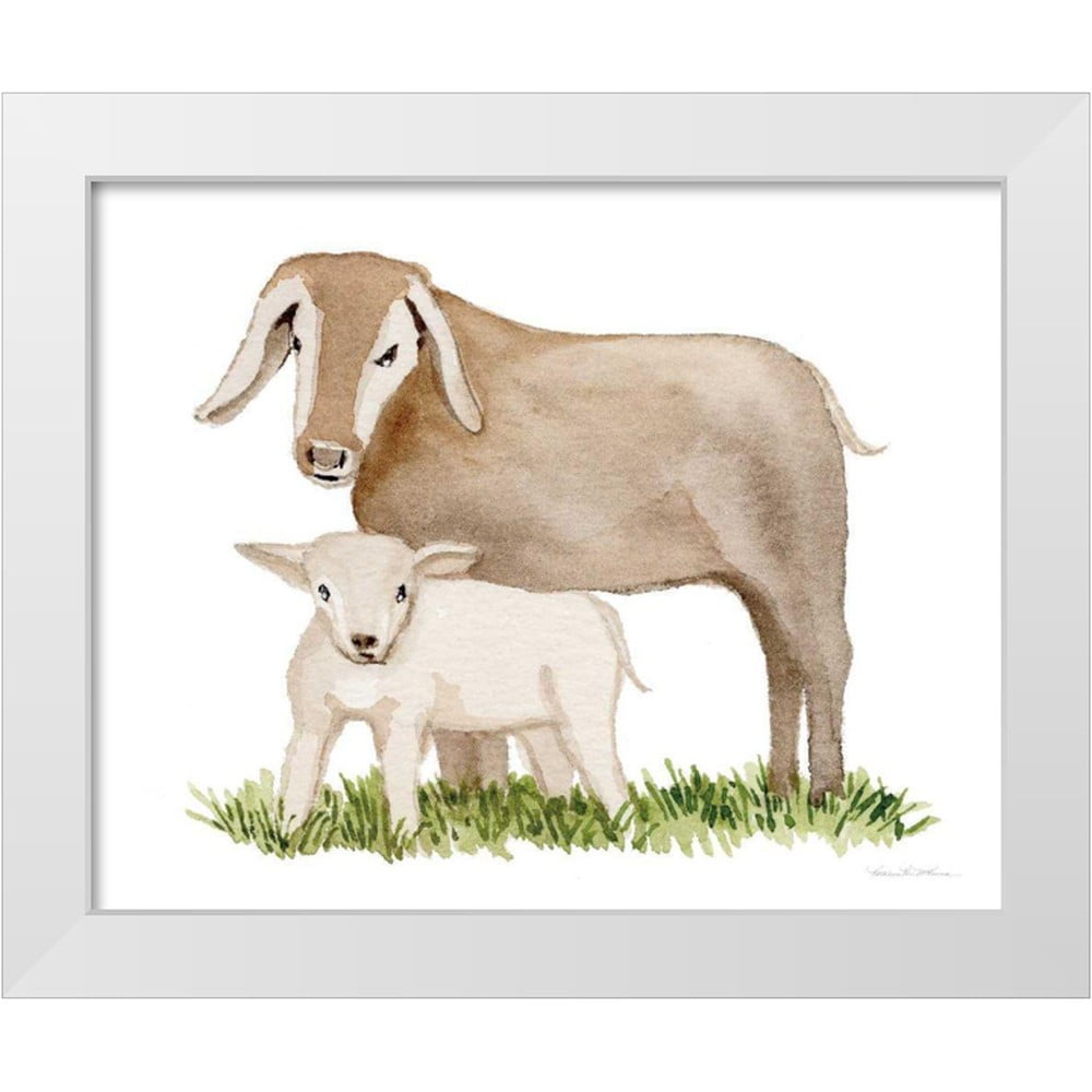 McKenna, Kathleen Parr 32x26 White Modern Wood Framed Museum Art Print ...