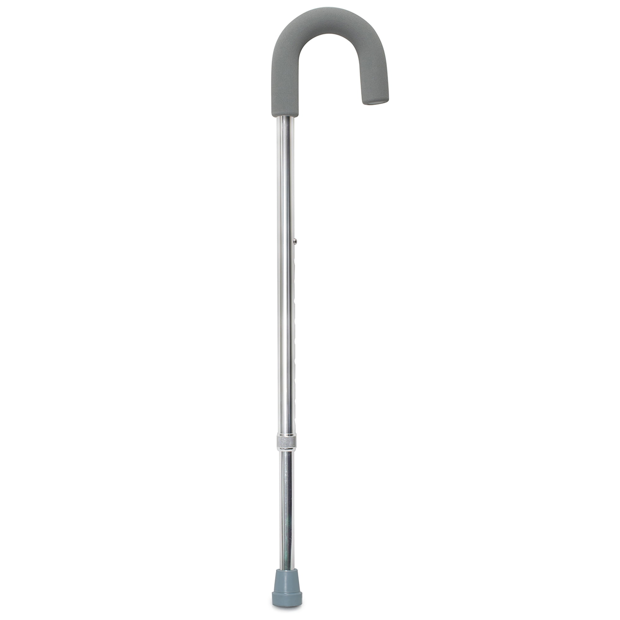 McKesson Medical Healthcare Aluminum Walking Cane, Round Handle ...