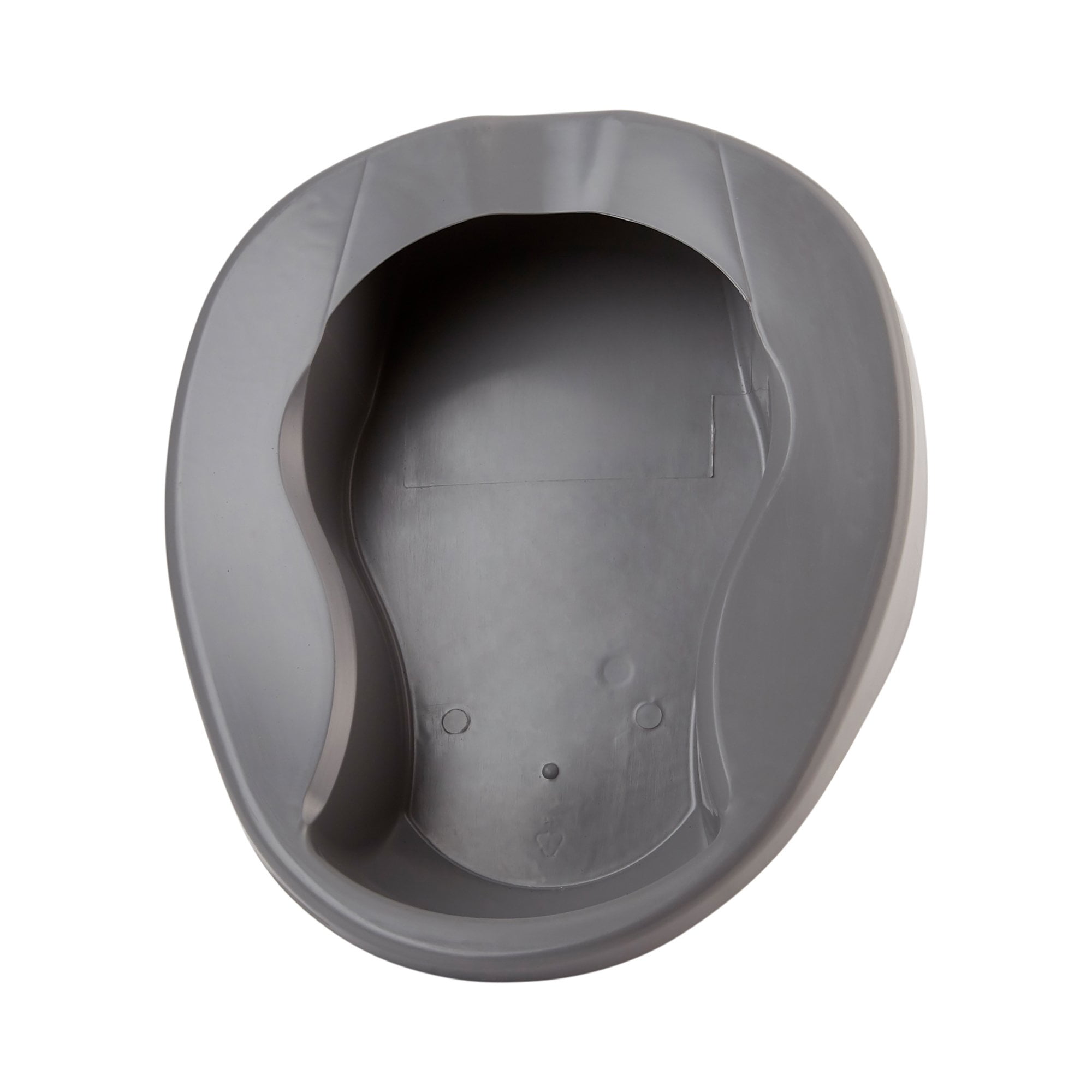 McKesson Bedpan, Portable Toilet Basin - Pontoon Style, Plastic, Gray ...