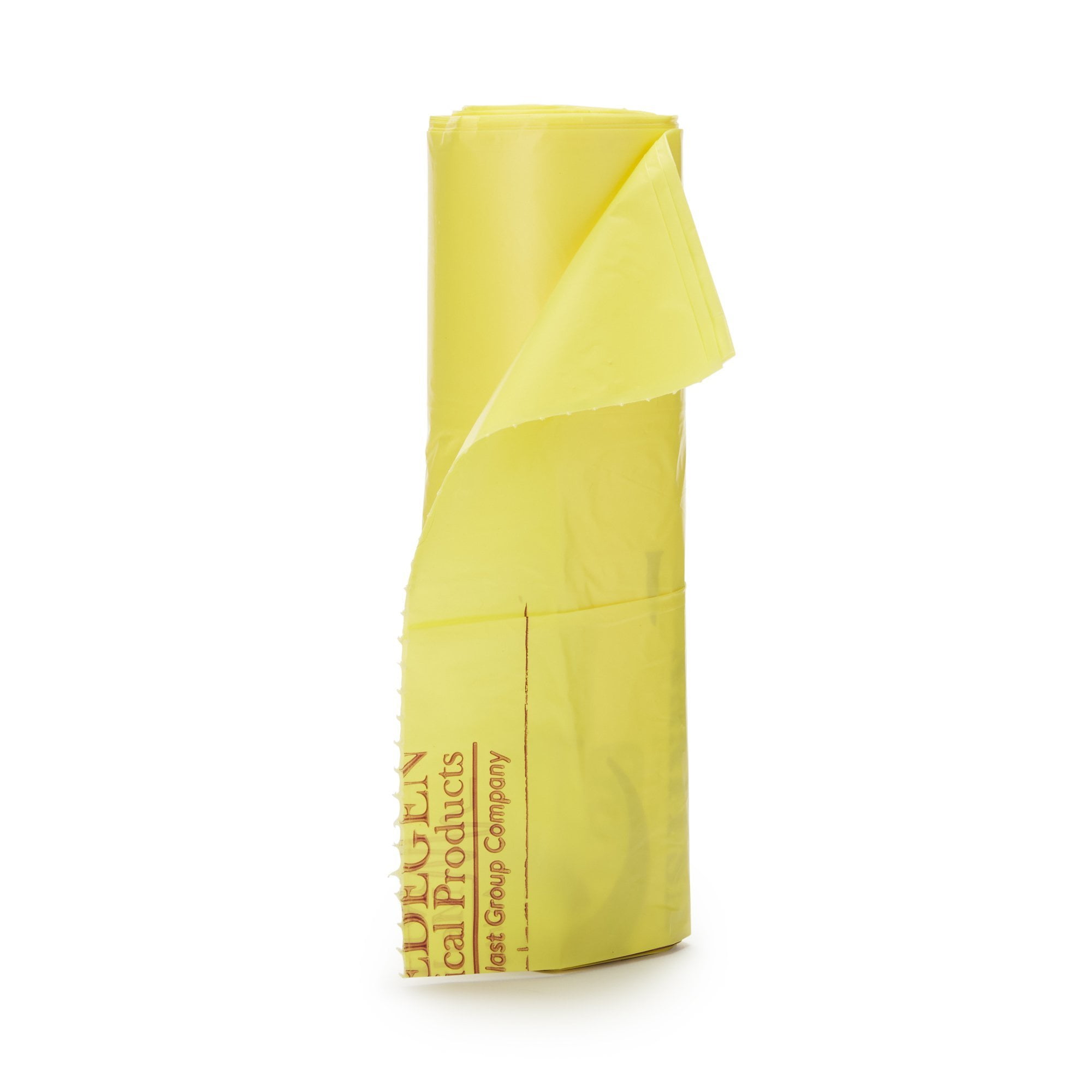 McKesson Biohazard Laundry Bags - Polymer Film, 0.63 mil - Yellow, 30 ...