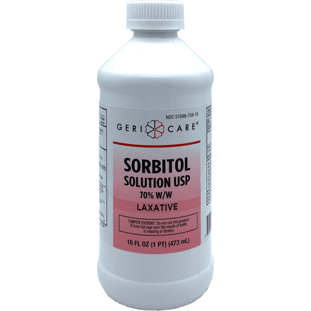 McKesson Brand GeriCare Sorbitol Liquid Laxative Solution 70% W/W 16 oz ...
