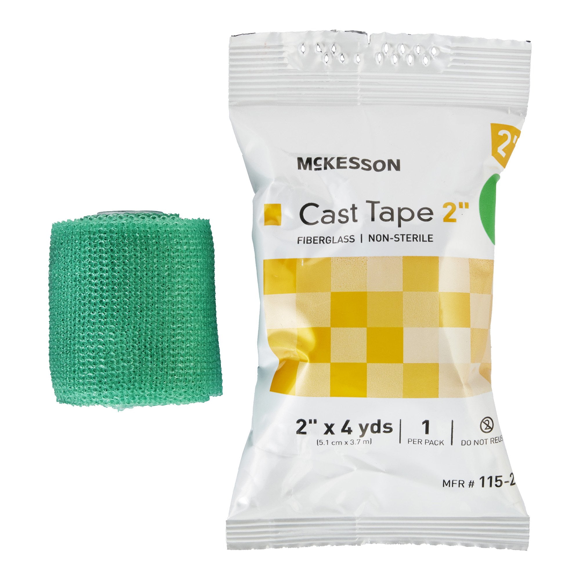 McKesson Cast Tape, Water-Activated Resin Casting Tape - Green, 2 in x ...