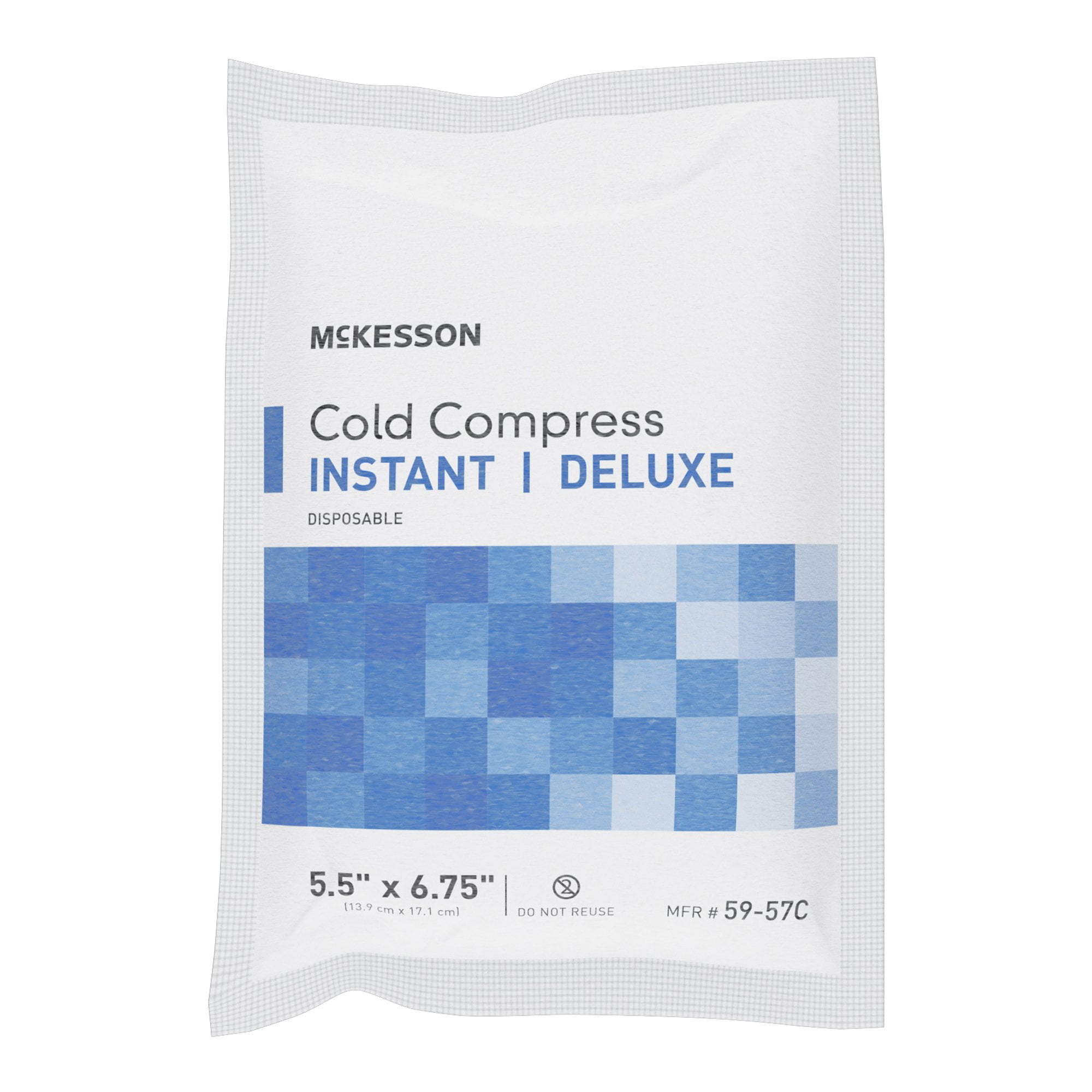 McKesson Cold Compress for Injury, Instant Cold Pack, 5 1/2 in x 6 3/4 ...