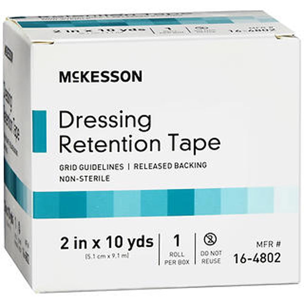 McKesson Dressing Retention Tape Roll 2 in x 10 yds HSA/FSA Eligible ...