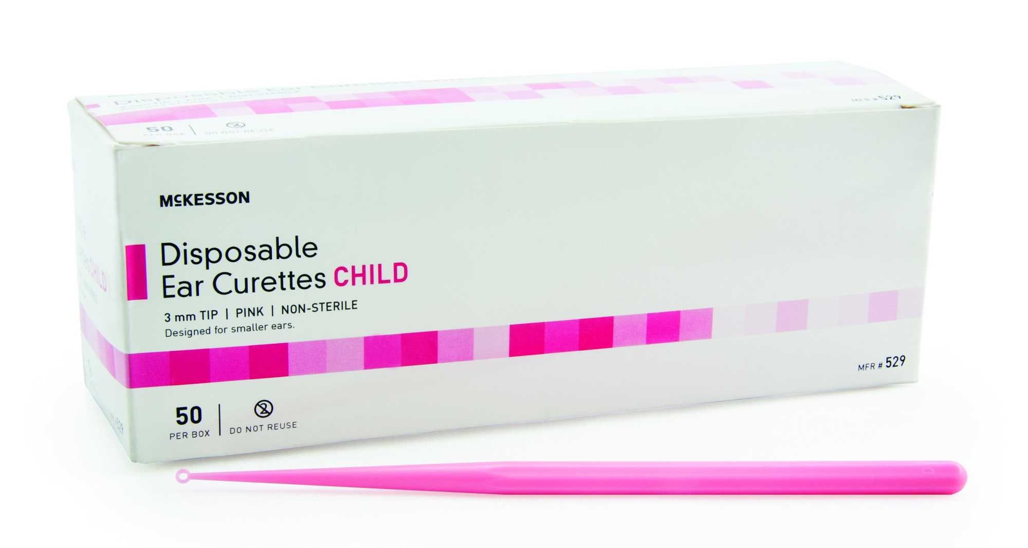 McKesson Disposable Polypropylene Earpick Box Set, 50 Piece - Walmart.com