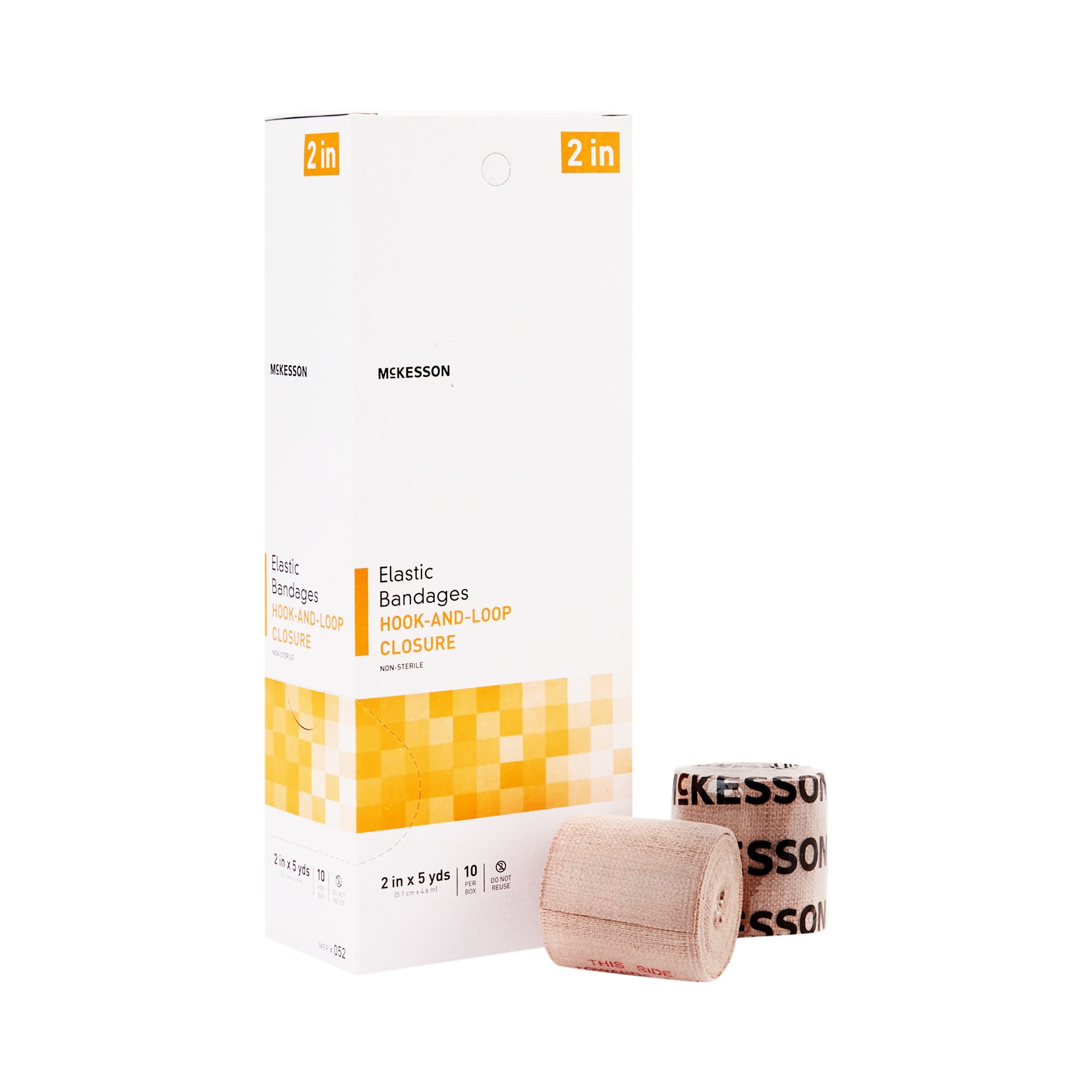 McKesson Elastic Bandage with Self-Closure, Compression Wrap for ...