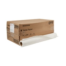 Medline Deluxe Smooth Heavyweight Exam Table Paper, 21"X 225' (12CT ...