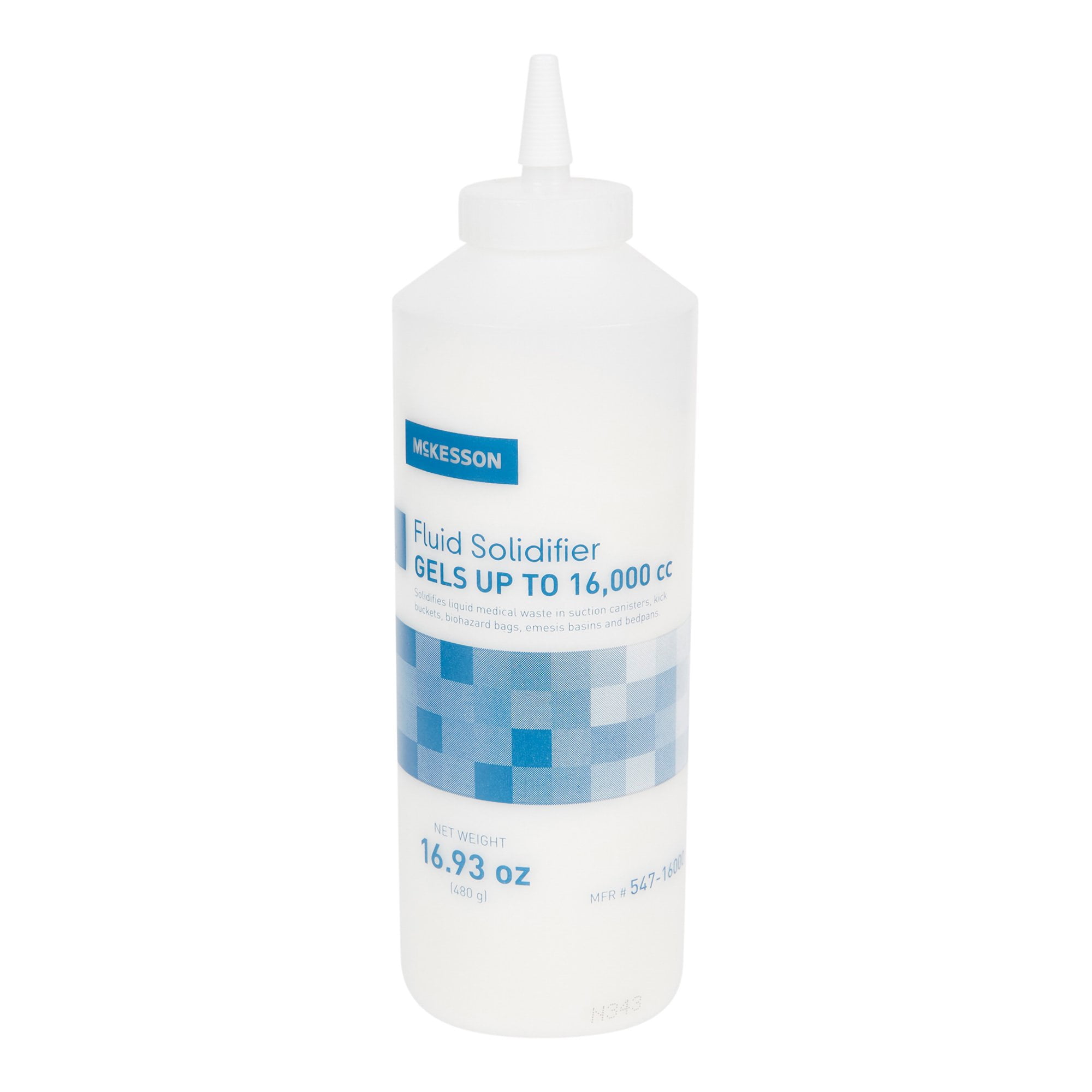 McKesson Fluid Solidifier - Fast, Effective, Gels up to 16,000 cc ...