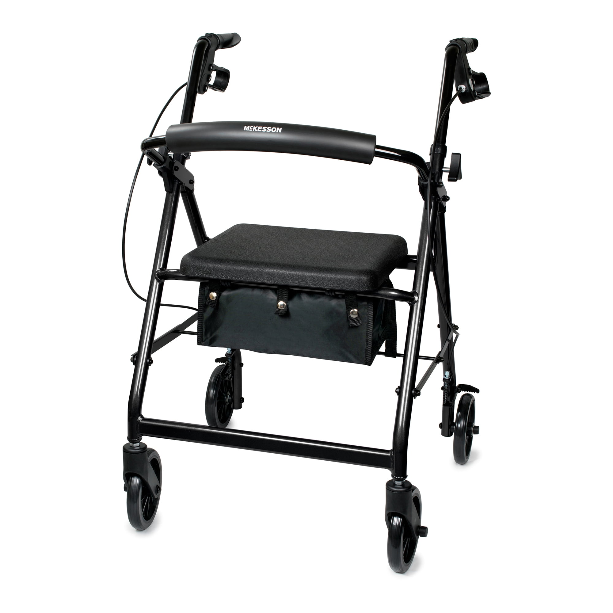McKesson Aluminum Rollator, Healthgear for Seniors, 300lb Capacity, 1Ct ...