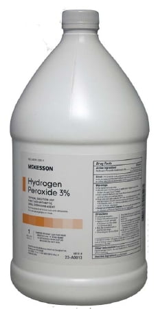 McKesson Hydrogen Peroxide Topical Solution USP (3%), 1 gal. Solution ...