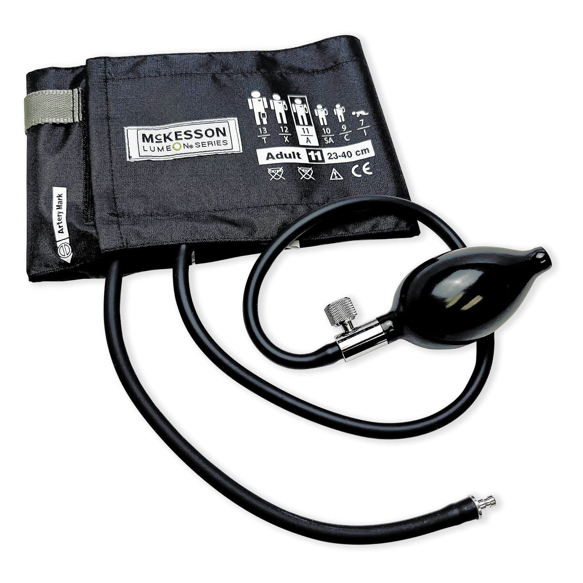 McKesson Lumeon Blood Pressure Cuff and Bulb, Medical-Grade Quality ...