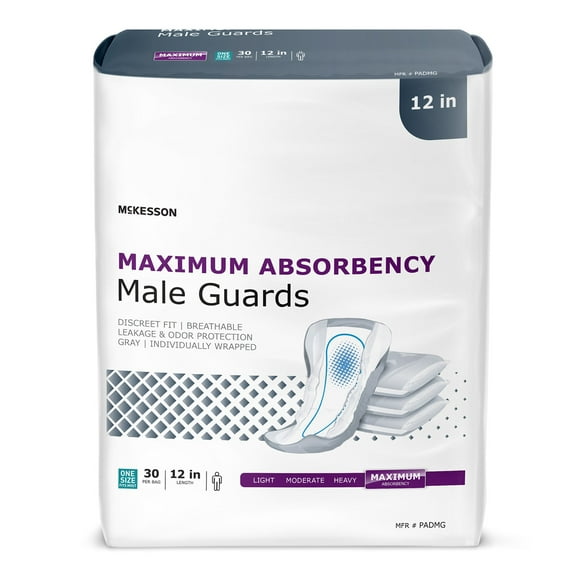 Depend Guards for Men, Maximum Absorbency Incontinence Pads, 52 Ct, 2 ...