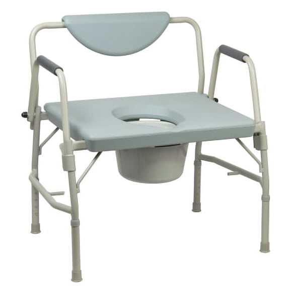 Drop Arm Bedside Commode