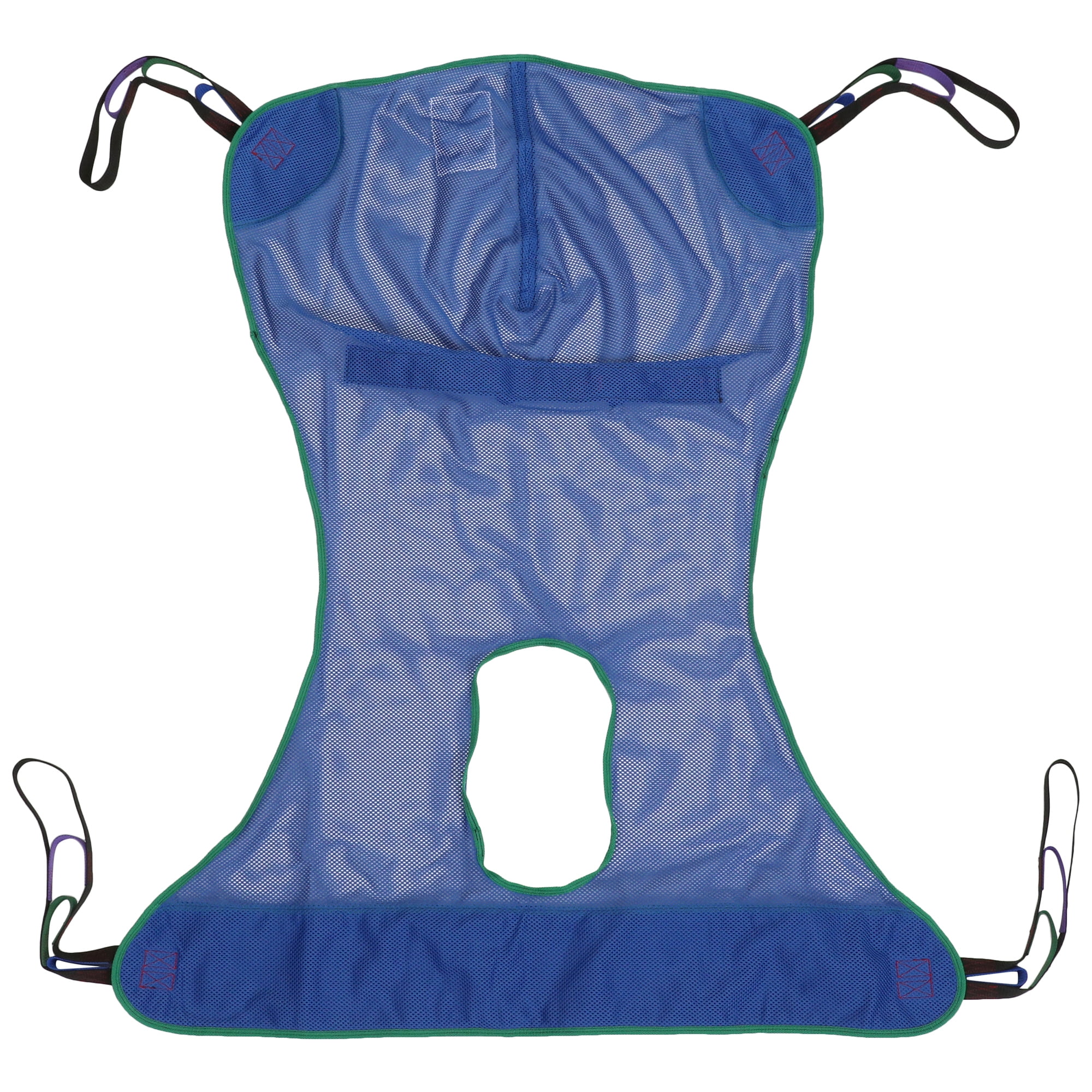 McKesson Patient Lift Sling with Commode Opening, Full Body, Mesh ...