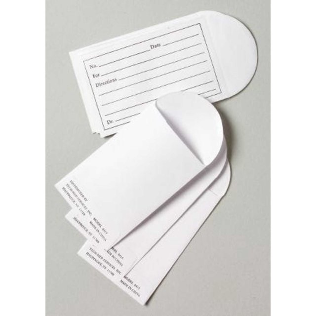 McKesson Pill Envelope, White, 2-1/4 X 3-1/2 Inch, Box of 1000 ...