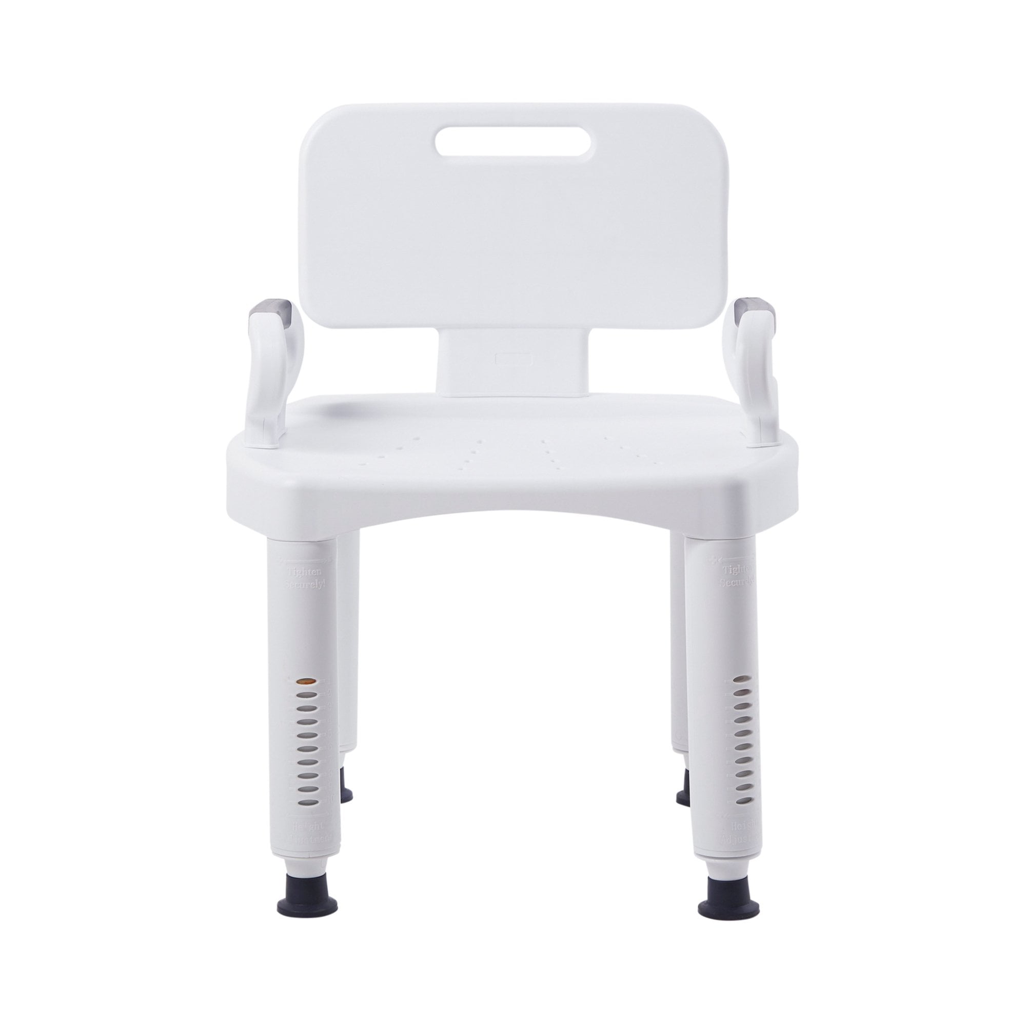 McKesson Plastic Bath Bench with Removable Back, 21.25" Seat Width, 350 ...