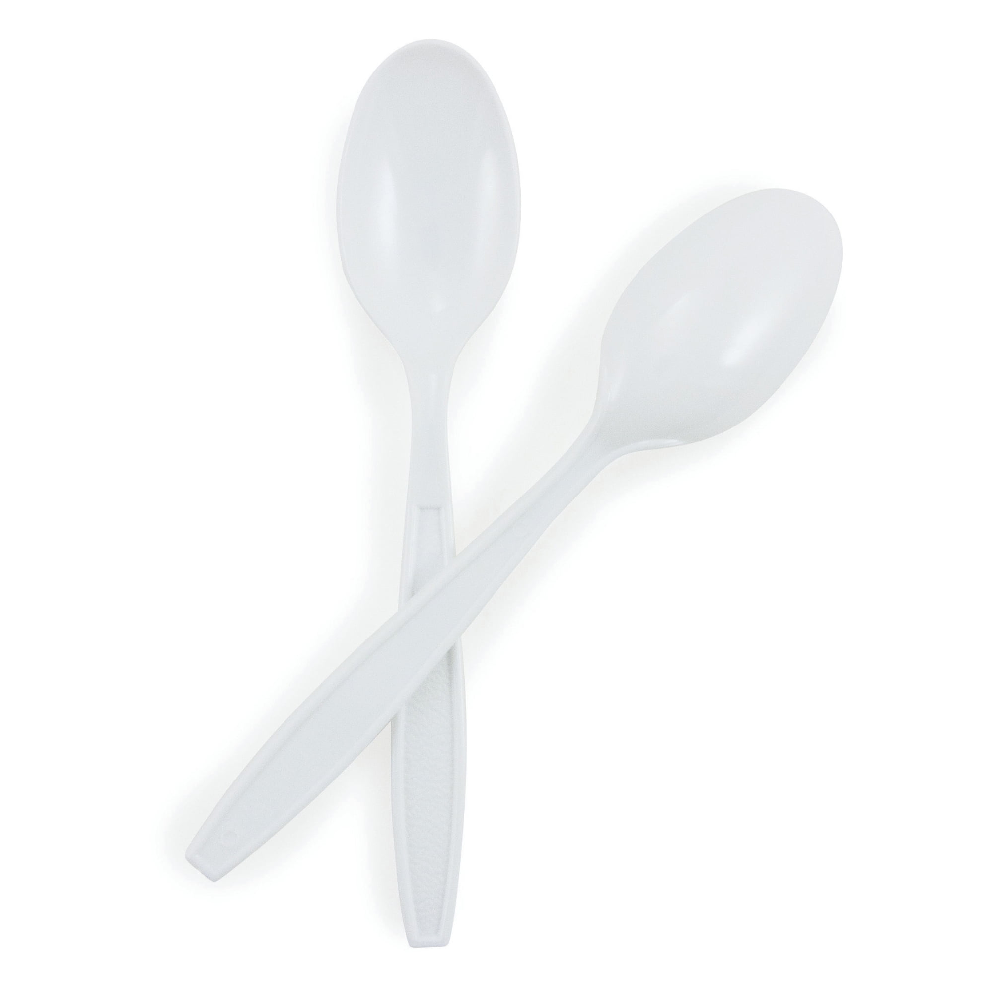McKesson Plastic Spoons, Heavy Weight Disposable Cutlery, 6.1 in, 1000 ...