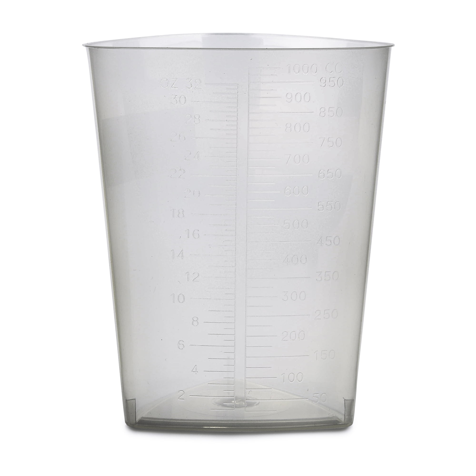 McKesson Polypropylene Translucent Triangular Graduated Container, 32 ...