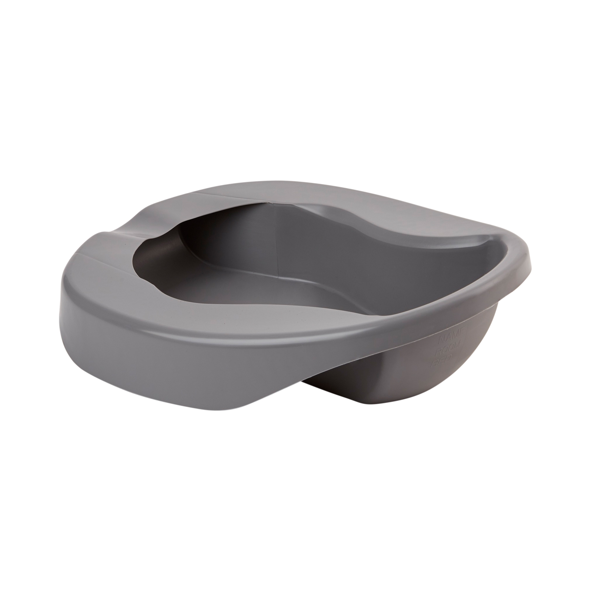 McKesson Pontoon Bedpan, Graphite, 20 Pack - Walmart.com