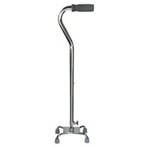 Hugo Adjustable Four-Point Quad Cane, Height Adjustable, Rose, Small ...